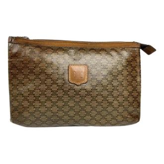 Celine Pre-owned Triomphe Vintage Clutch - - Pre-owned - Damen - Braun - ONE SIZE