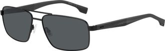 HUGO BOSS Lunettes de soleil 1580/S - Homme - Accessoires - Noir - Taille: 59 MM