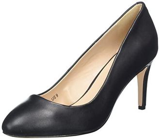 Find. Femme RUTH-S-SH-1-2 Talons à Bout fermé, Noir, 38 EU