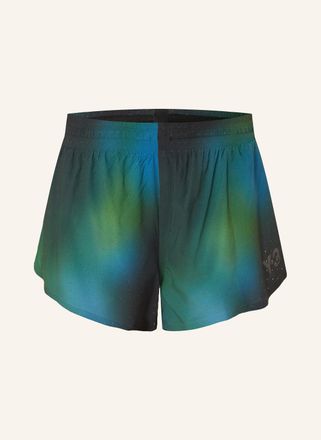 Yohji Yamamoto 2-In-1-Laufshorts gruen