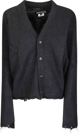 Junya Watanabe Rundhalspullover - Schwarz