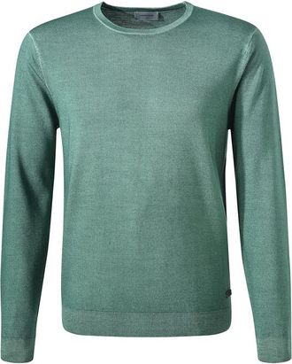 Pierre Cardin Herren Pullover gr&uuml;n Merinowolle