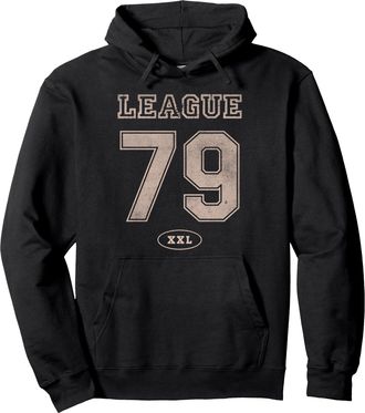 Trendy Apparel League Number 79 XXL Football Jersey Pullover Hoodie