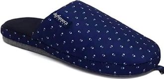 Generico De Fonseca Pantofole Chaussons coton pour homme, art. ROMA TOP E M711, Fantaisie, 41/42 EU