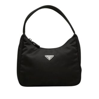 Prada Pre-owned Sac bandouli&egrave;re en nylon - Femme - Pre-owned - Noir - Taille: ONE Size