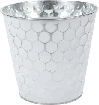 Soimiss Retro Metall Pflanzkübel Vintage Eisen Blumentopf für Innenbereich Balkon und Garten Stilvoller Bonsai Topf und Dekoratives Pflanzengefäß für Sukkulen