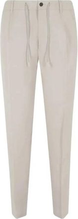 Eleventy Pantalone Jogger Elasticatura 02 - - Trousers - Herren - Beige - W33