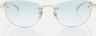 Gucci Cat-Eye-Sonnenbrille Bamboo