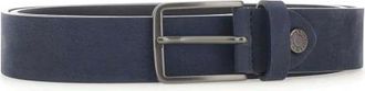 Gianni Chiarini Homme, Accessoires, Bleu, Taille: ONE Size Nubuck Leather Belt