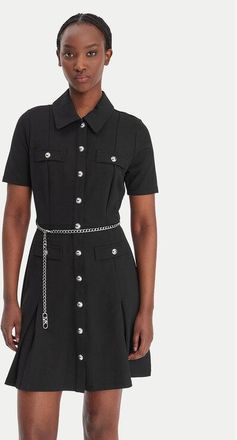 Michael Kors Hemdkleid MR683BX667 Schwarz Regular Fit