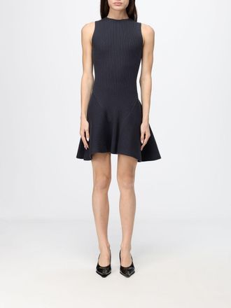 Alaia Mini-robe trap&egrave;ze en maille c&ocirc;tel&eacute;e de laine m&eacute;lang&eacute;e &agrave; &eacute;paules d&eacute;nud&eacute;es