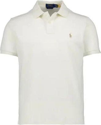 Polo Ralph Lauren Herren Polo-Shirt beige Slim Fit