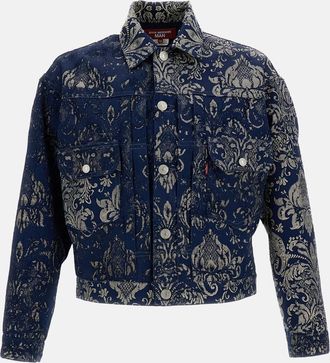 Junya Watanabe Damask-truckerjacke Watanabe Man X Levis