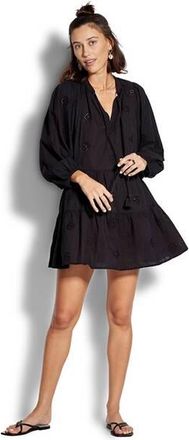 Seafolly Damen Kleid Embroidery Tiered Dress