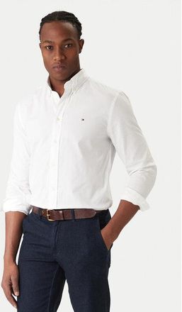 Tommy Hilfiger Hemd Core Flex MW0MW39988 Weiß Regular Fit