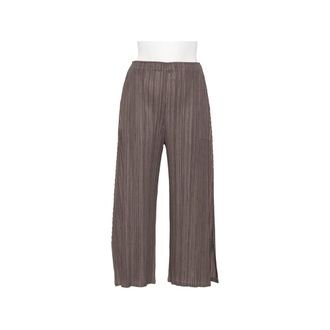Pleats Please Issey Miyake Pleats Please Cropped Trousers