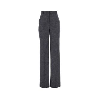 Max Mara Wide Hosen - - Trousers - Damen - Blau - XS