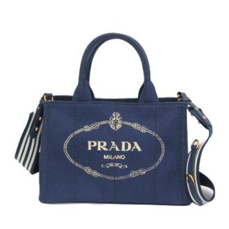 Prada Pre-owned Canvas prada-taschen - - Pre-owned - Damen - Blau - ONE SIZE