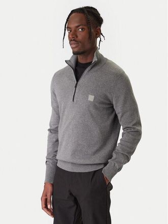 HUGO BOSS Pullover Kanobix 50527585 Grau Regular Fit