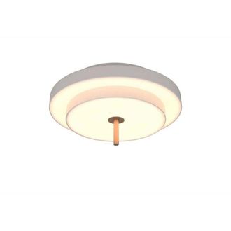 Trio LED Deckenleuchte Deckenlampe Wohnzimmerlampe warm grey Switch Dimmer H 20 cm