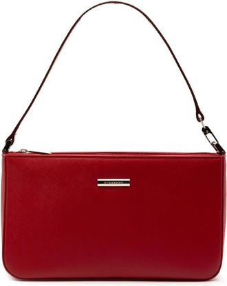 Burberry Hobo Bags - Leather Shoulder Bag - Gr. unisize - in Rot - f&uuml;r Damen