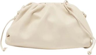 Bottega Veneta Mini Pochette The Pouch doccasion - Femme - Pre-owned - Blanc - Taille: ONE Size