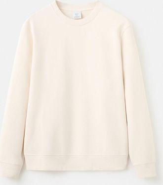 Mango Sweat-shirt regular-fit 100 % coton &eacute;cru - Homme - XXL - MANGO MAN
