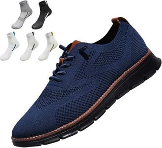Generic Baskets Oxford en maille pour homme - L&eacute;g&egrave;res et d&eacute;contract&eacute;es - Pour la marche, le tennis, la conduite - Pour le travail, les voyages et les trajets 