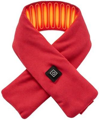 Generico &Eacute;charpe Chauffante &Eacute;lectrique - Chauffe-Cou Aliment&eacute; USB, Gu&ecirc;tre Coupe-Vent 3 R&eacute;glages, Col Thermique Peluche Douce, &Eacute;quipement Hiver Ski Course | pou