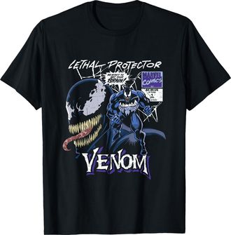 MARVEL Venom Comic Lethal Protector Distressed T-Shirt