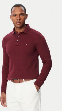 Tommy Hilfiger Poloshirt 1985 MW0MW20182 Dunkelrot Regular Fit