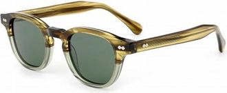 Generic Lunettes De Soleil De Vacances &Agrave; Monture Ronde For Femmes, For Hommes, Sport, F&ecirc;te De(Green)