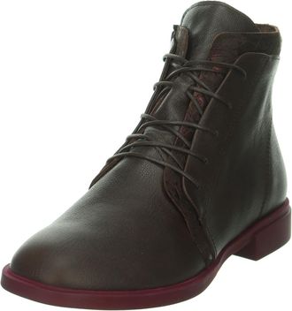 Think Think Damen NINA Lederfutter Stiefelette, Espresso/Kombi 3000, 38 EU