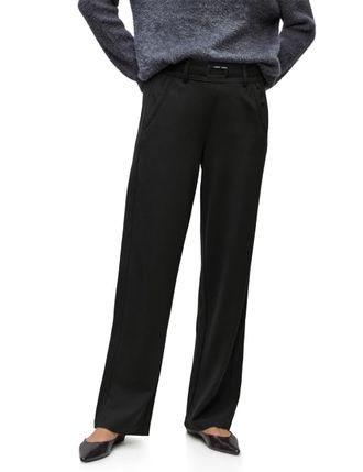 Street One Damen 3817213 Straight Leg Hose, Schwarz, 38W / 30L EU