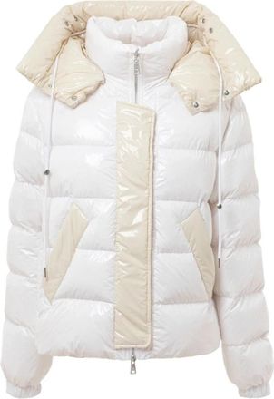 Add Wei&szlig;e Polyamid Daunenjacke mit Kapuze - - Jackets - Damen - Wei&szlig; - M