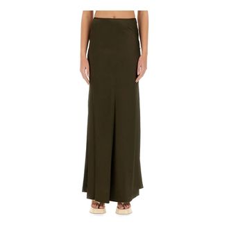 Staud Odin Seidenrock - - Skirts - Damen - Gr&uuml;n - S