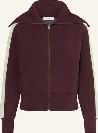 Rich & Royal Strickjacke Mit Galonstreifen rot