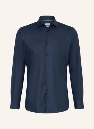 Paul Paul Hemd Shaped Fit blau