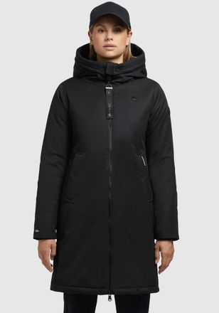 Khujo Wintermantel KHUJO LISAD, Damen, Gr. XXL (44), schwarz, Web, Obermaterial: 100% Polyester. Futter: 100% Polyamid. Füllung: 100% Polyester, unifarben, 