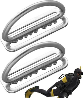 Generico D-Ringschnalle, 2 St&uuml;ck sichere Hardware-Befestigungsclip | robuste D-Ringschnalle f&uuml;r t&auml;gliches Schnorcheln, Klettern, Outdoor, Tauchen, Tauchen, Spo