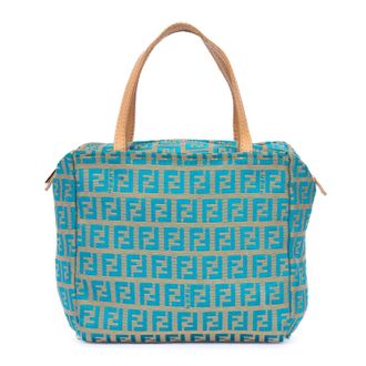 Fendi Crossbody Bags - Zucchino Mini Mini - Gr. unisize - in Beige - f&uuml;r Damen