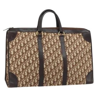 Dior Pre-owned Vintage Trotter Handtasche - - Pre-owned - Damen - Beige - ONE SIZE