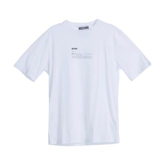 Moschino Dictionary Tshirt - - Tops - Herren - Wei&szlig; - M