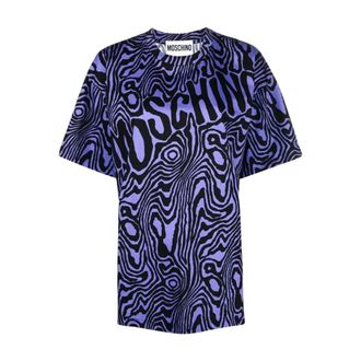 Moschino T-Shirts - - Tops - Damen - Blau - XS
