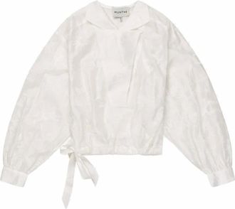 Munthe Femme, Blouses et Chemises, Blanc, Taille: 34 FR Blouses