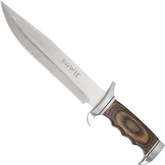 Haller Bowiemesser 81403 mit Pakaholzgriff, Klinge 24 cm