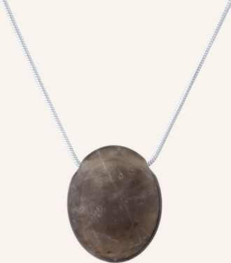 LI&Eacute; STUDIO Kette Mit Anh&auml;nger The Julia Necklace braun