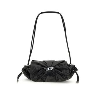 Diesel Femme, Sacs, Noir, Taille: ONE Size Scrunch-D S-Shoulder Bag