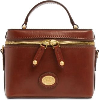 The Bridge Femme, Sacs, Brun, Taille: ONE Size Trousse de Toilette avec Poign&eacute;e Sup&eacute;rieure