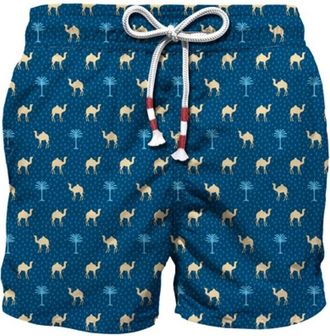 MC2 Saint Barth Homme, Maillots de bain, Bleu, Taille: M Short de bain en tissu l&eacute;ger